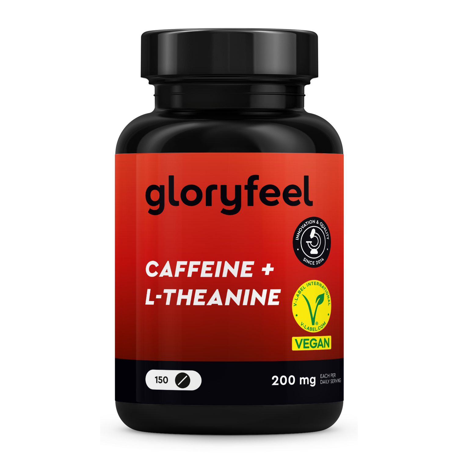 Cafeína + L-teanina tabletas | gloryfeel Sport – gloryfeel GmbH Spain